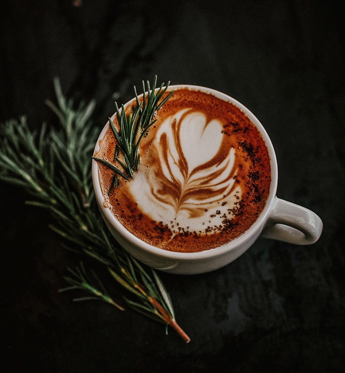 Rosemary Maple Latte – Honey & Roses Coffee Co.