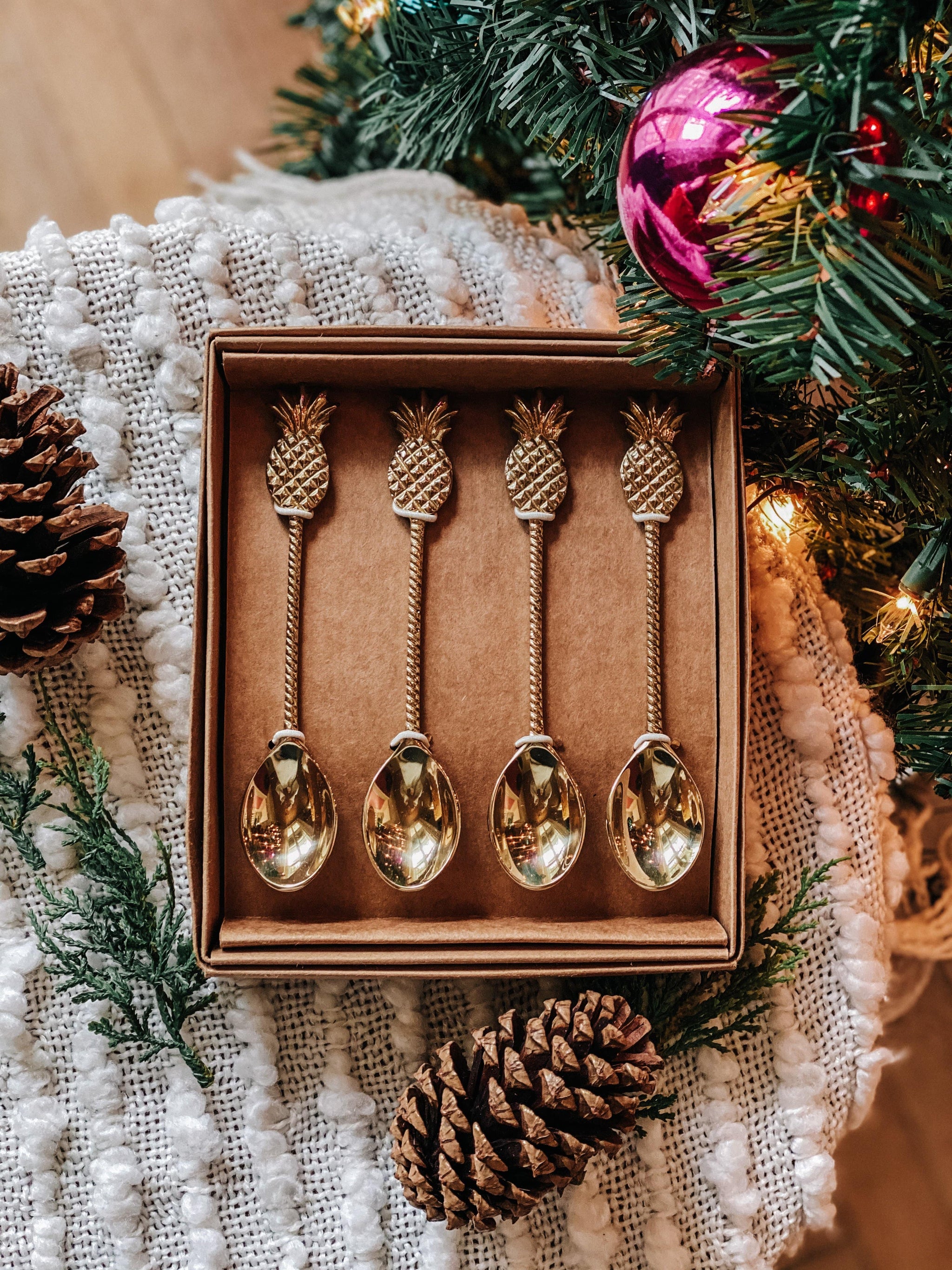 Pineapple Spoon Set – Honey & Roses Coffee Co.