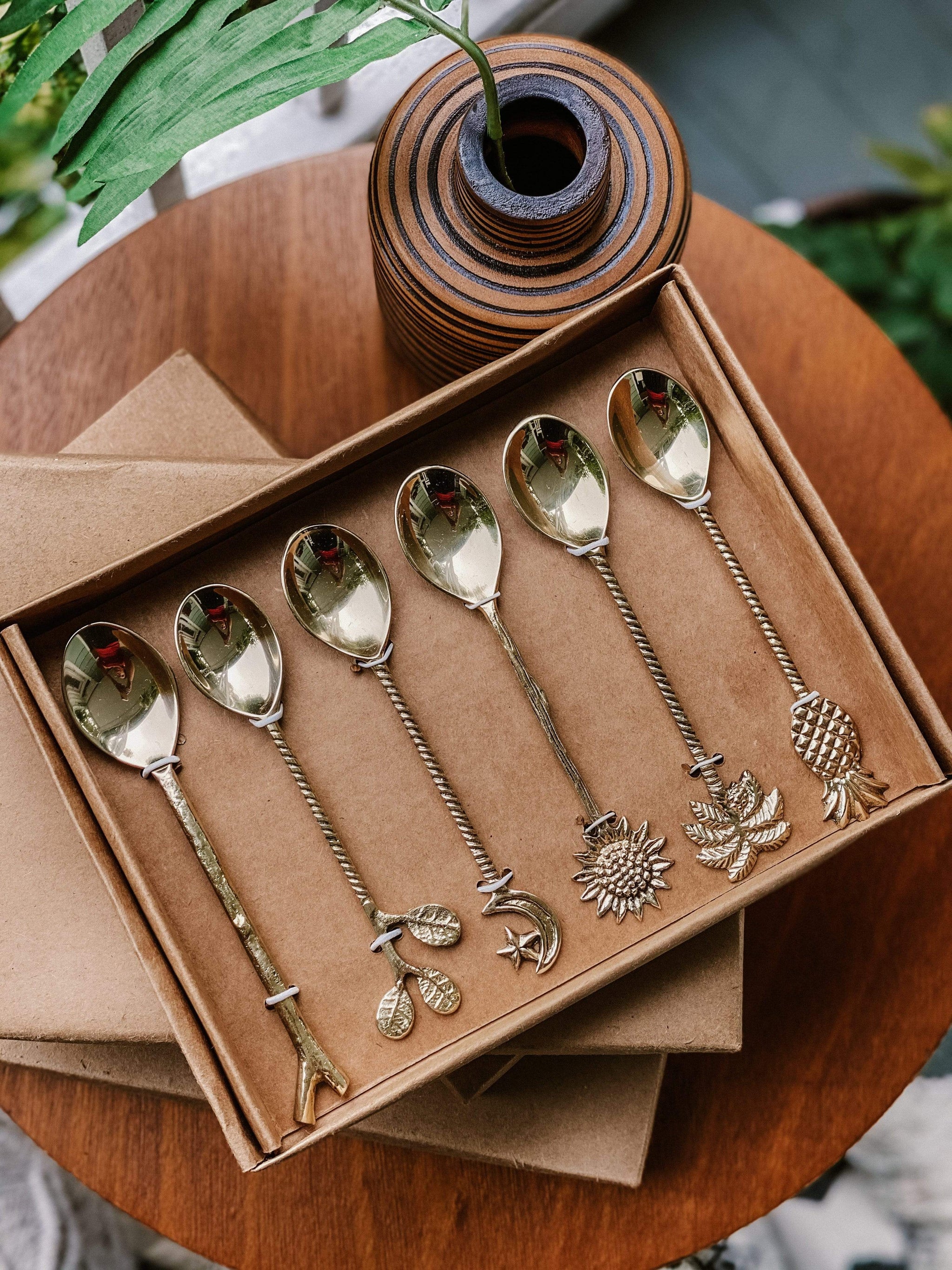 The Original 6 Spoon Set – Honey & Roses Coffee Co.