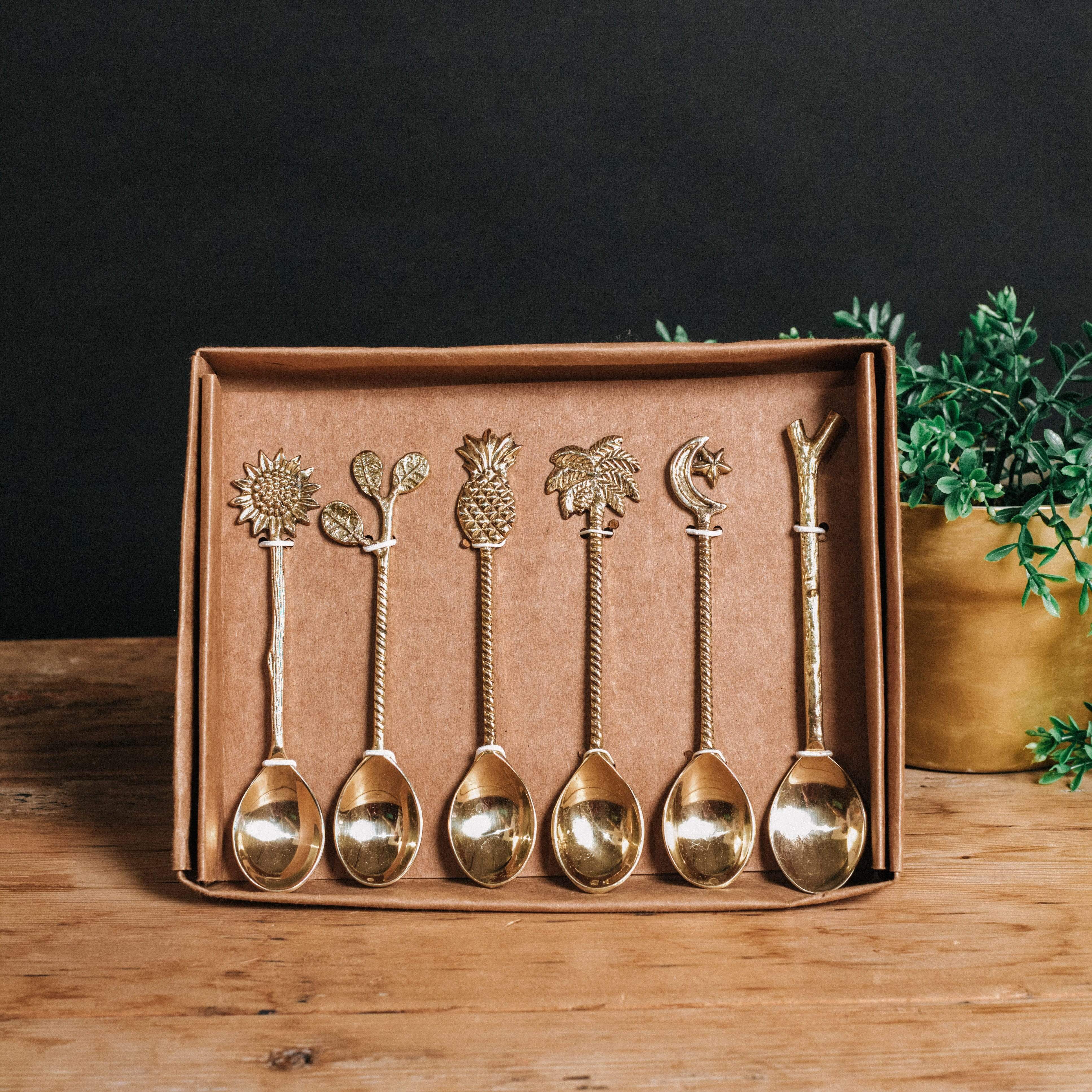 The Original 6 Spoon Set – Honey & Roses Coffee Co.